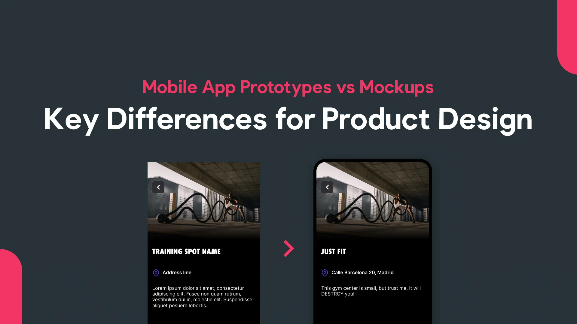 Mobile App Prototypes vs Mockups: Key Differences for Product Design